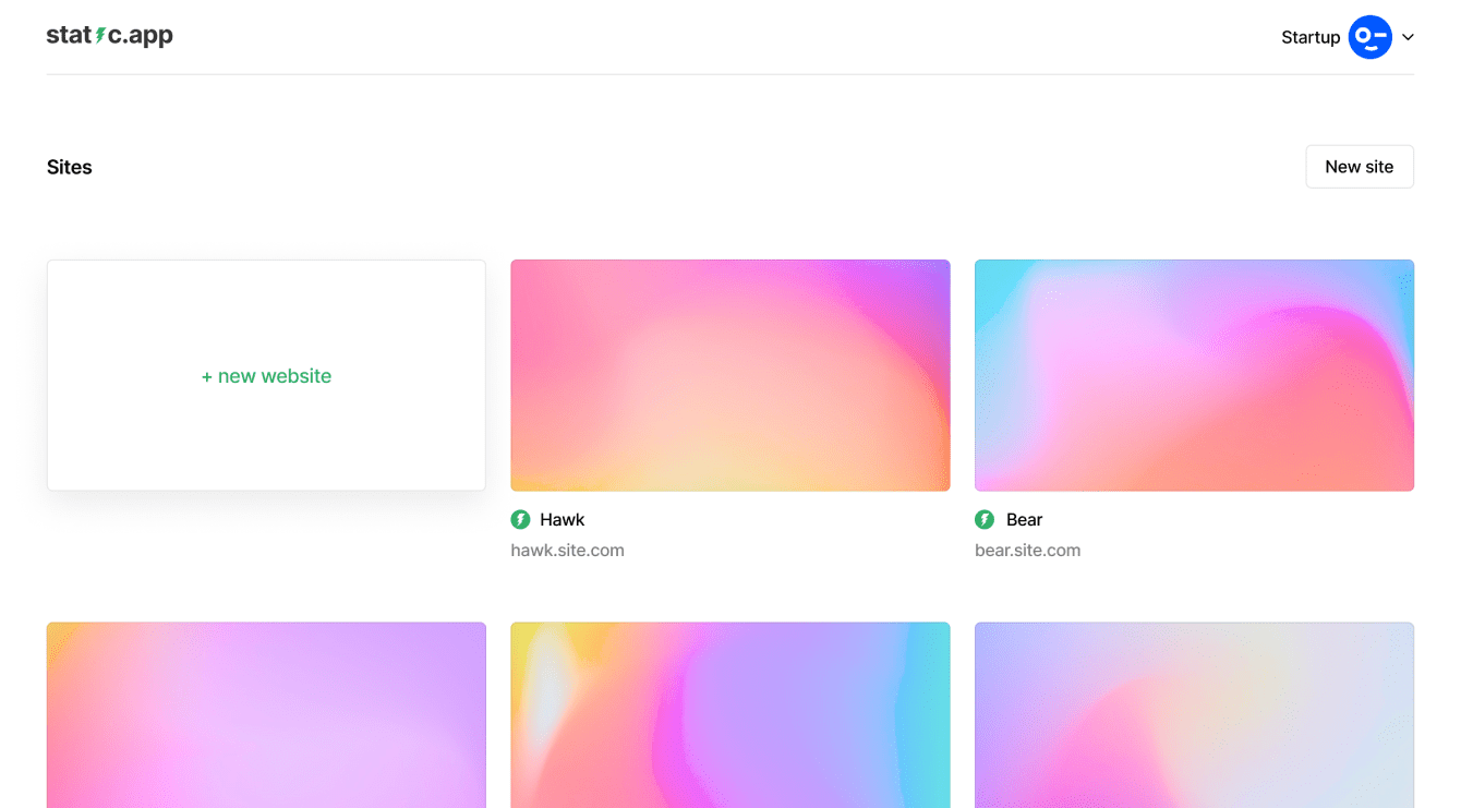 Free Bootstrap Builder for Landing Pages - Startup
