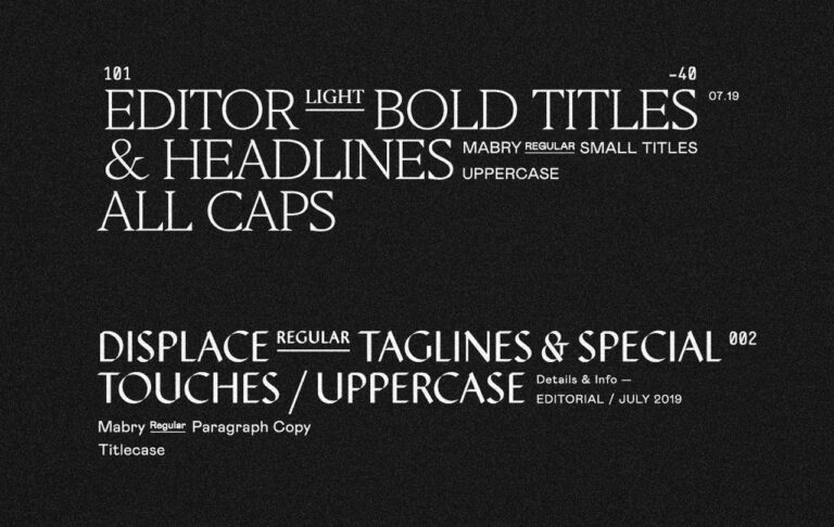 Typography: Anatomy of a Letterform