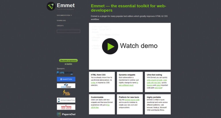Useful Tools To Speed Up Your Css And Html Coding Time Designmodo 3343