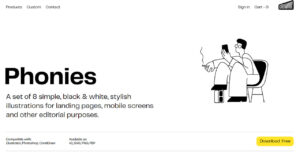 Examples of How to Use People Illustrations on Websites