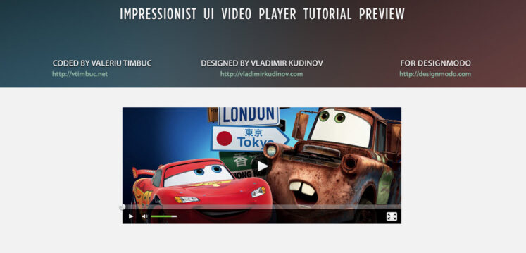 15 Free Video Players for Website and Blog - Designmodo