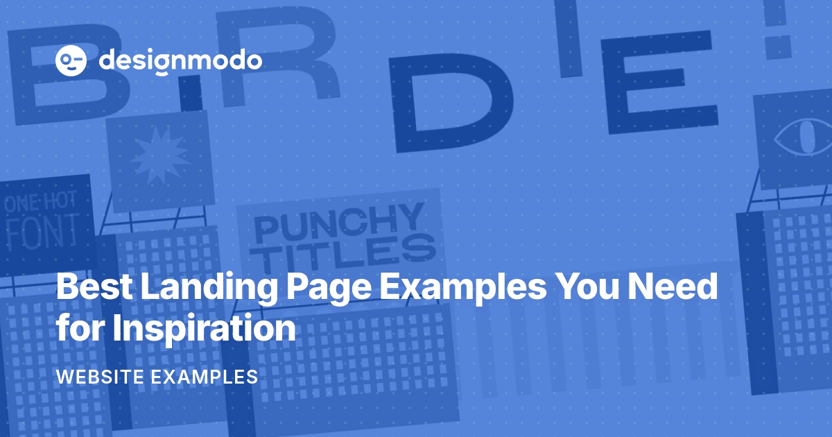 20+ Landing Page Examples To Inspire Your Design [+Templates] - Landing ...