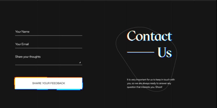 Examples of Creative Contact and Web Form Designs