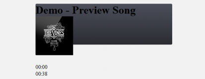 How to Create an Audio Player in jQuery, HTML5 & CSS3
