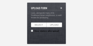How to Create an Upload Form using jQuery, CSS3, HTML5 and PHP