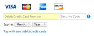 The Ultimate UX Design of: the Credit Card Payment Form