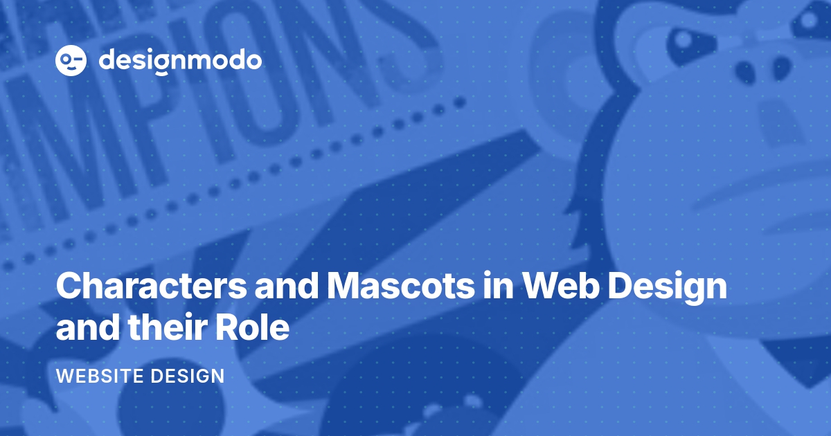 Characters and Mascots in Web Design and their Role