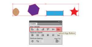 Alignment and Combining Objects in Adobe Illustrator - Designmodo