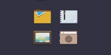 Beautiful Examples of Flat Icons Design