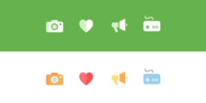 Beautiful Examples of Flat Icons Design