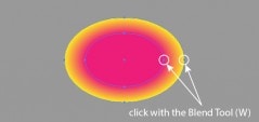How to Create Color Transition with Blend Tool in Adobe Illustrator