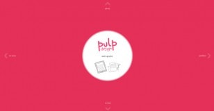 Website Designs based on Solid Single Colored Background