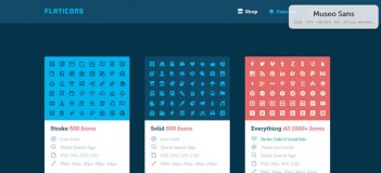 Flat Design and Fonts