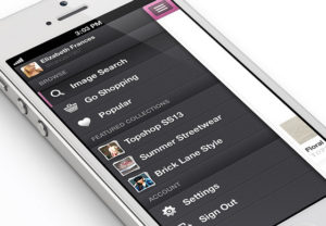 Vertical Navigation Implementation of Side Menu in Mobile Apps