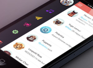 Vertical Navigation Implementation of Side Menu in Mobile Apps