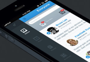 Vertical Navigation Implementation of Side Menu in Mobile Apps