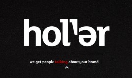 Dominating Bold Type in Website Design: New Examples