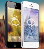 Glossy and Transparent Elements in Mobile App Interfaces