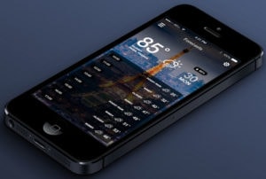 Glossy and Transparent Elements in Mobile App Interfaces
