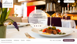 Use of Transparency in Website Design, Examples