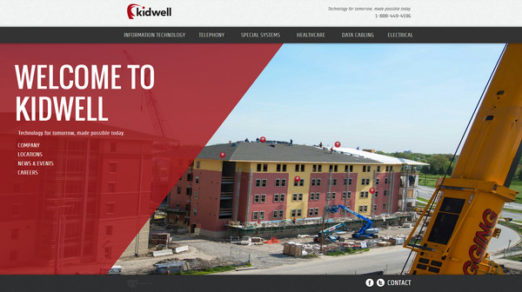 Use of Transparency in Website Design, Examples