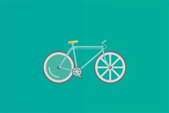 How to Create a Flat Design Bicycle (Part 1)