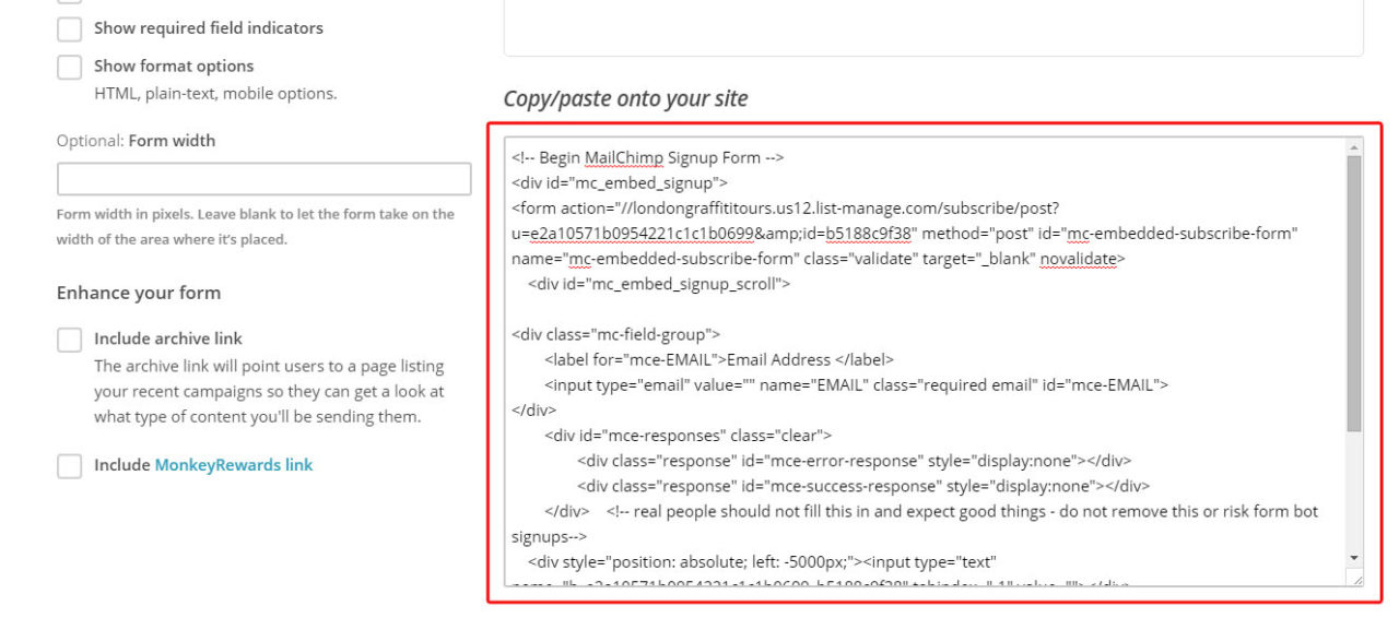 How to Set Up a MailChimp to Slides Subscription Form - Designmodo