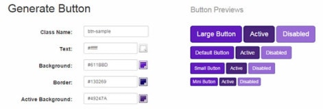 List of Bootstrap Button Generators