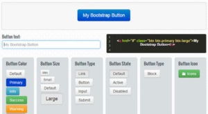List of Bootstrap Button Generators