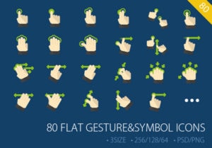 Gesture Icons Inspiration and Free Packages