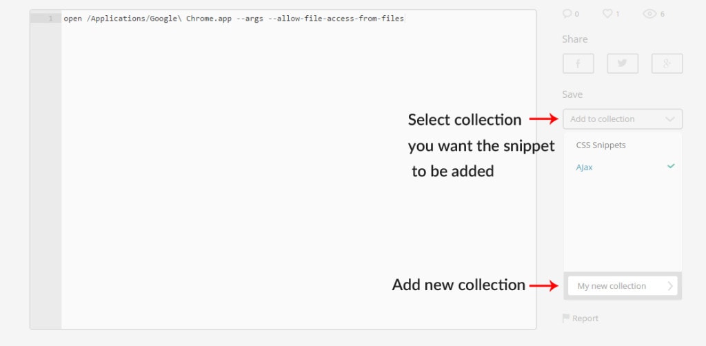 Codepad: A New Way of Saving and Sharing Code Snippets
