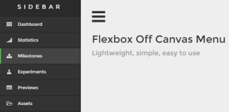 20 Small, Yet Viable Solutions Based on Flexbox - Designmodo