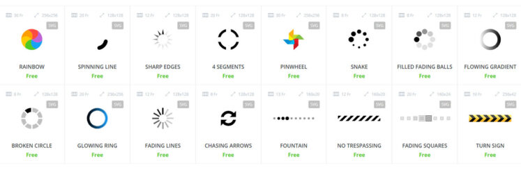CSS3 and jQuery Loading Animations, Examples and Plugins