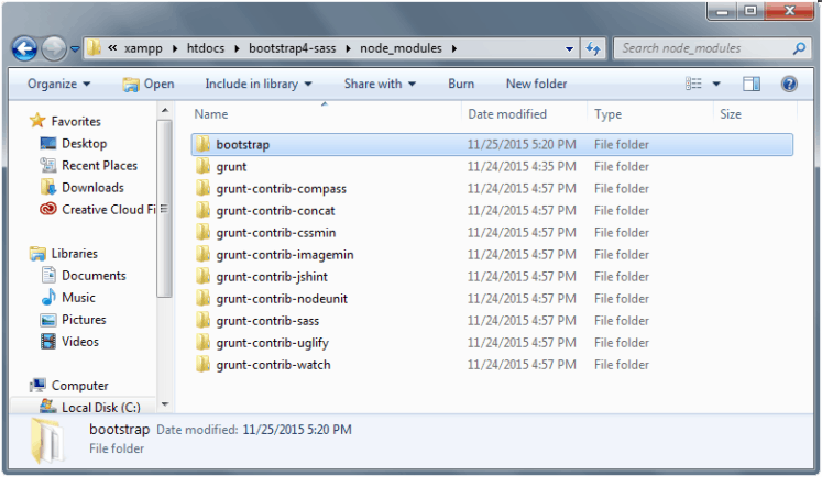 Bootstrap 4 Tutorial: Working with npm, Grunt.js and Sass (Part 2) - Designmodo