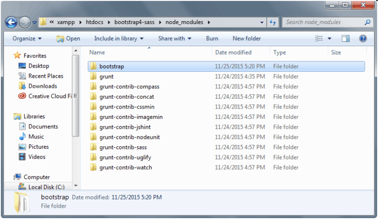Bootstrap 4 Tutorial: Working with npm, Grunt.js and Sass (Part 2) - Designmodo