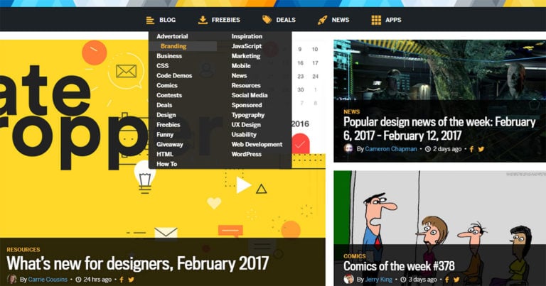 Ux Design Tips For Dropdown Navigation Menus