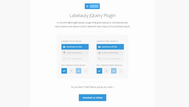 Best Free JS Libraries for Custom Radios & Checkboxes - Designmodo