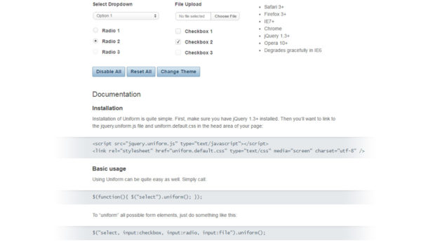 Best Free JS Libraries for Custom Radios & Checkboxes - Designmodo