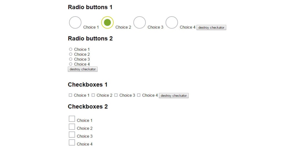 Best Free JS Libraries for Custom Radios & Checkboxes - Designmodo
