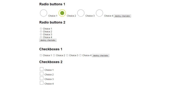 Best Free JS Libraries for Custom Radios & Checkboxes - Designmodo