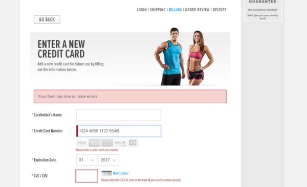 Web Design Usability Tips For Billing Forms