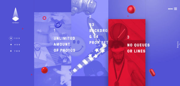 Block Reveal Effect, a New Design Trend for Entrances and Exits