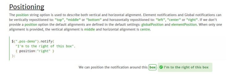 Free jQuery Notification Message Plugins for Websites - Designmodo
