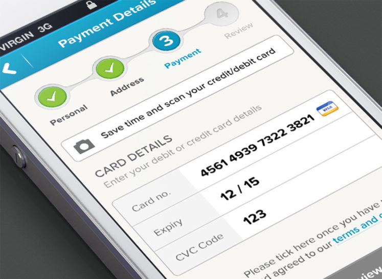 Design Tips for Mobile Checkout Screens - Designmodo