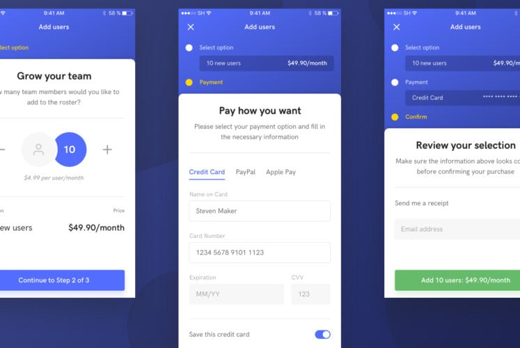 Design Tips for Mobile Checkout Screens - Designmodo