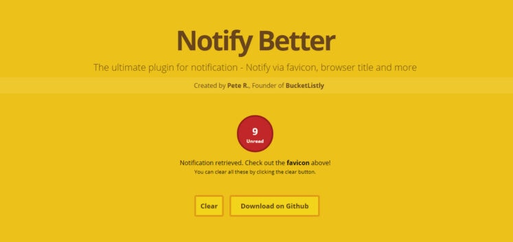 Free jQuery Notification Message Plugins for Websites - Designmodo