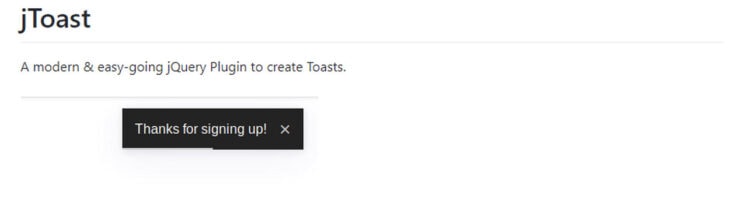 Free jQuery Notification Message Plugins for Websites - Designmodo