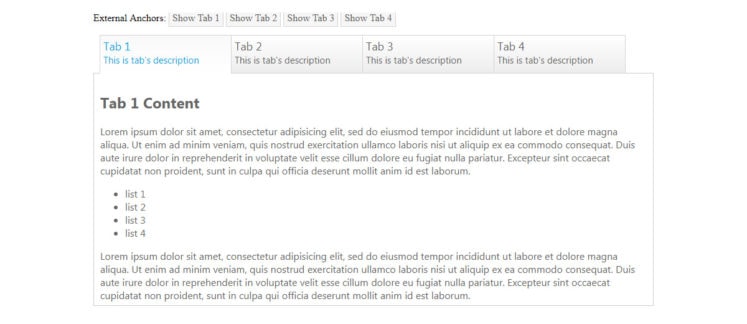 Tabbed Widgets in Web Design: UI Examples & Free Plugins - Designmodo