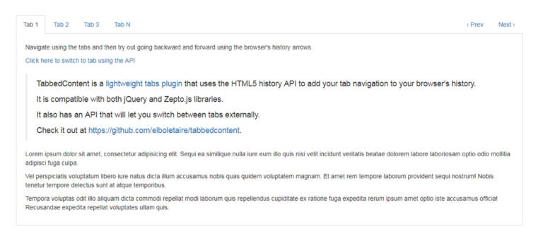 Tabbed Widgets In Web Design Ui Examples And Free Plugins Designmodo
