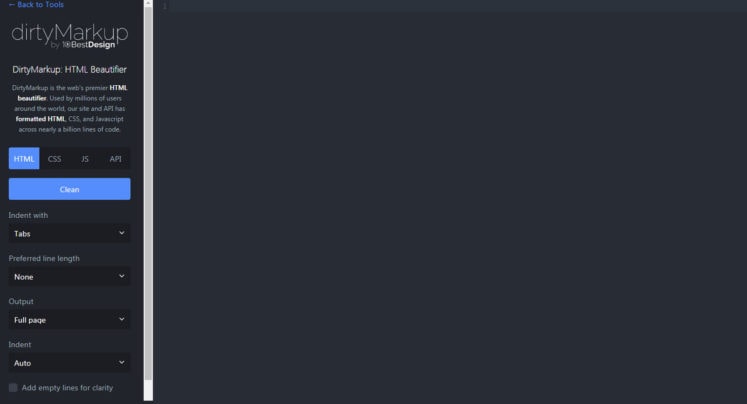 Free Tools to Clean and Beautify Code